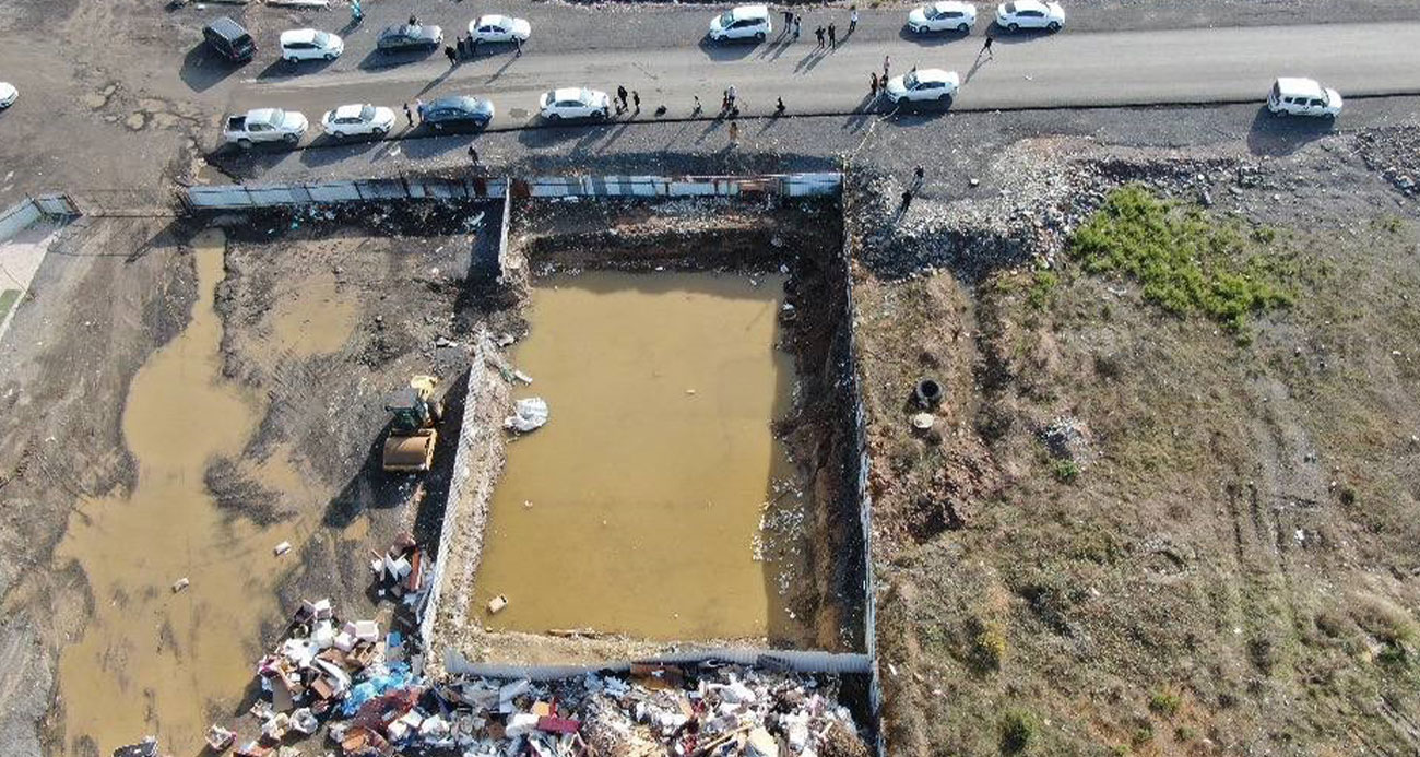 Sancaktepe’de 3 çocuğun hayatını kaybettiği alan dron ile görüntülendi ...