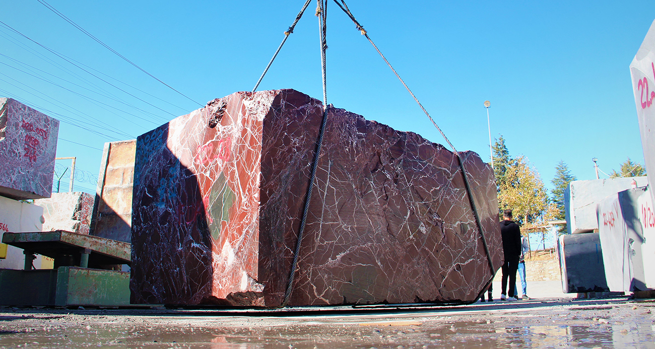 Kabe ve Beyaz Saray’da kullanılan dünyaca ünlü Elazığ vişne mermeri ...