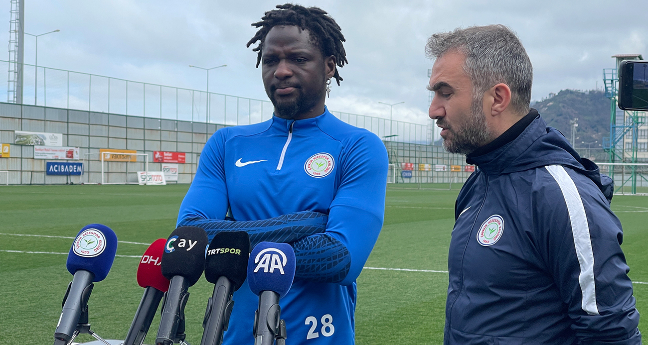 David Akintola: “Rizespor’u ait olduğu üst sıralar hedefini devam ...