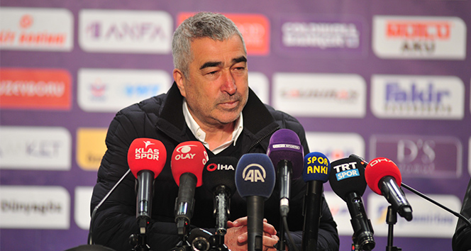 Samet Aybaba: 'İlk 45 dakika 3 tane net pozisyon girdik' İhlas Haber Ajansı