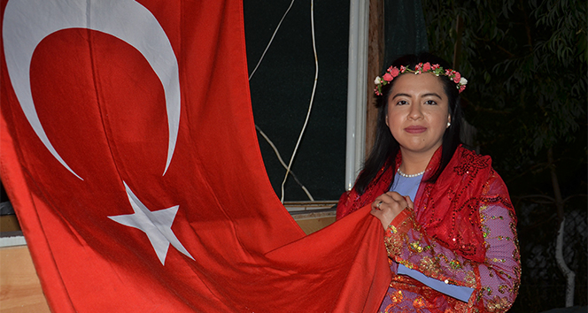 Amerikalı geline kına gecesi İhlas Haber Ajansı