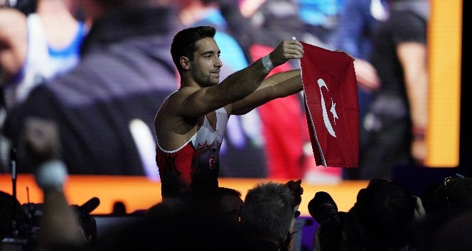 İbrahim Çolak, Türk cimnastik tarihine geçti İhlas Haber Ajansı