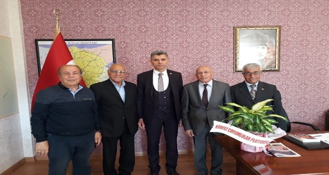 Çorumlular Gönen Kaymakamı Yurt’u ziyaret etti İhlas Haber Ajansı