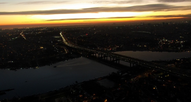 İstanbul semalarında gün batımı hayran bıraktı İhlas Haber Ajansı