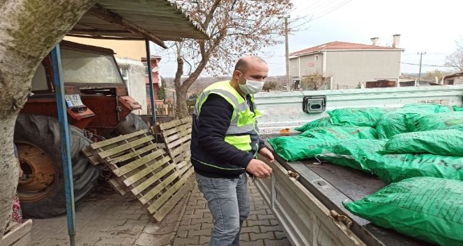 Ergene’de ihtiyaç sahiplerine kömür yardımı İhlas Haber Ajansı