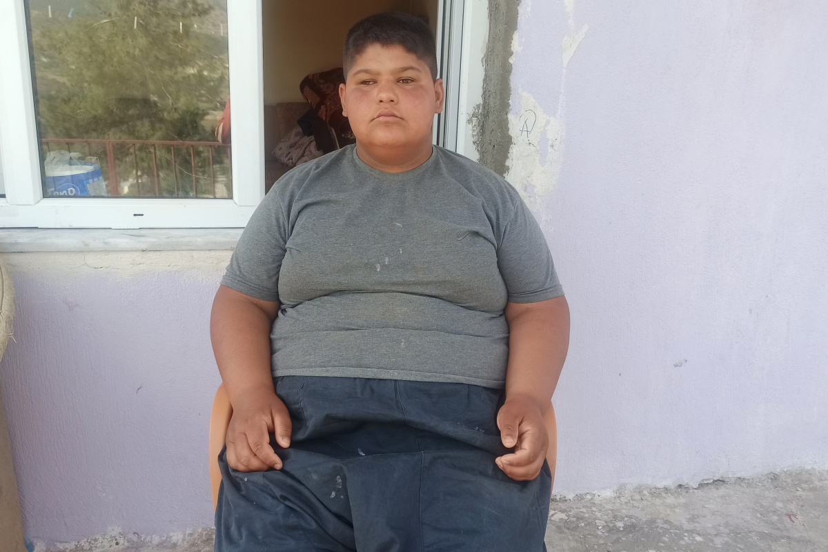 14 yaşında 130 kilo - İhlas Haber Ajansı