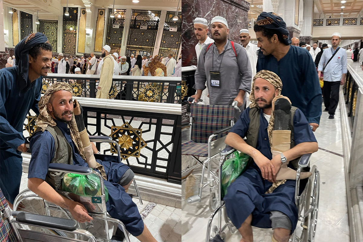 Yemenli Abdullah’ın Beytullah hasreti bitti İhlas Haber Ajansı