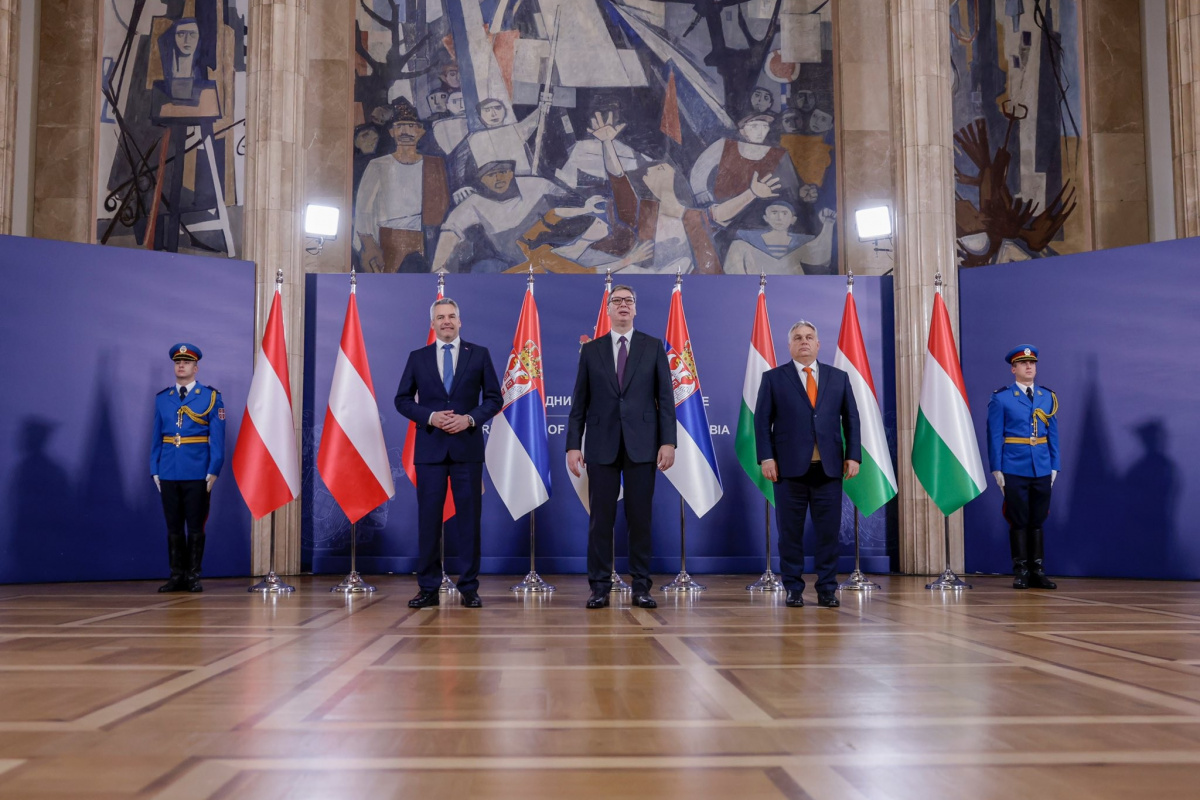 Belgrad’da Sırbistan-Avusturya-Macaristan'dan üçlü zirve İhlas Haber Ajansı