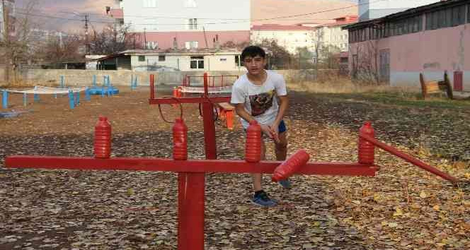 Öğrenciler için survivor parkuru kuruldu İhlas Haber Ajansı
