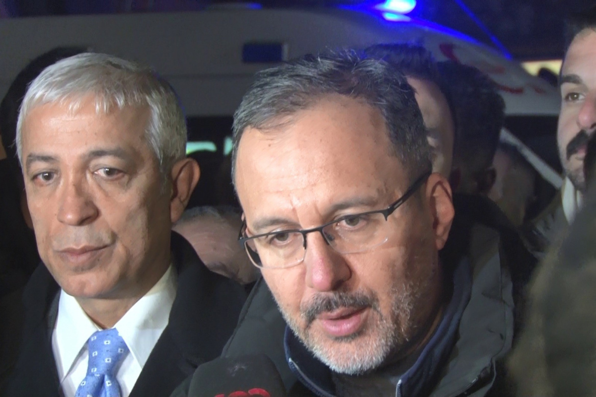 Bakan Kasapoğlu: 'Alçıpan tavanın çökmesi sonucu 10 kişi yaralandı ...