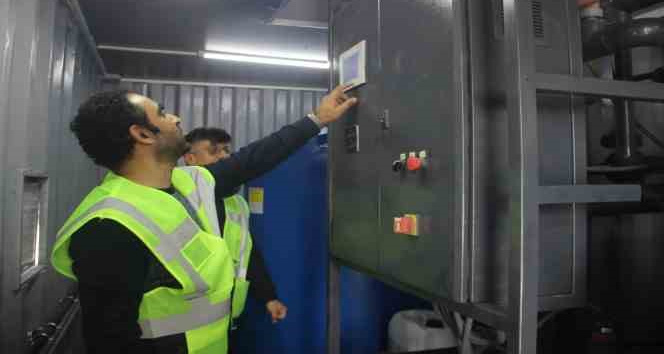 Deprem bölgesine mobil su arıtma tesisi kuruldu İhlas Haber Ajansı