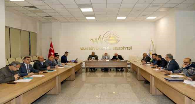 Van Büyükşehir Belediyesi UKOME toplantısı yapıldı İhlas Haber Ajansı