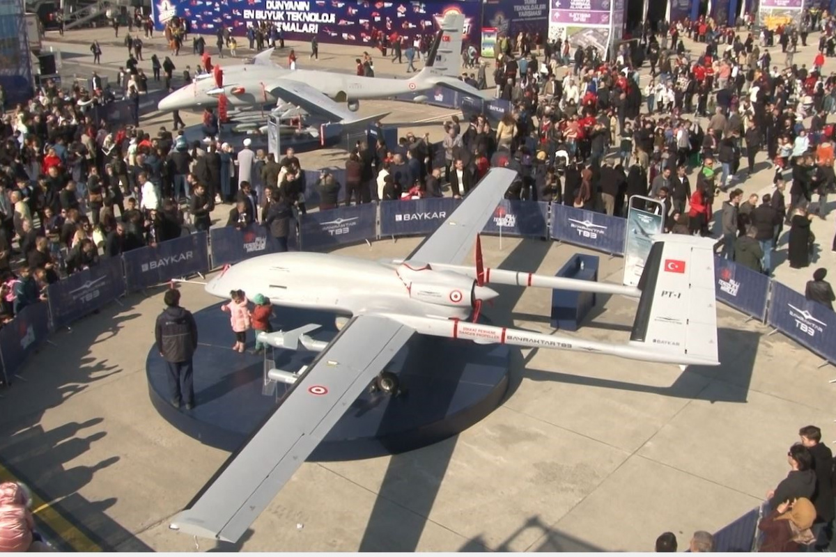 TEKNOFEST'te Gökbey ve Bayraktar TB3 yoğun ilgi gördü İhlas Haber Ajansı