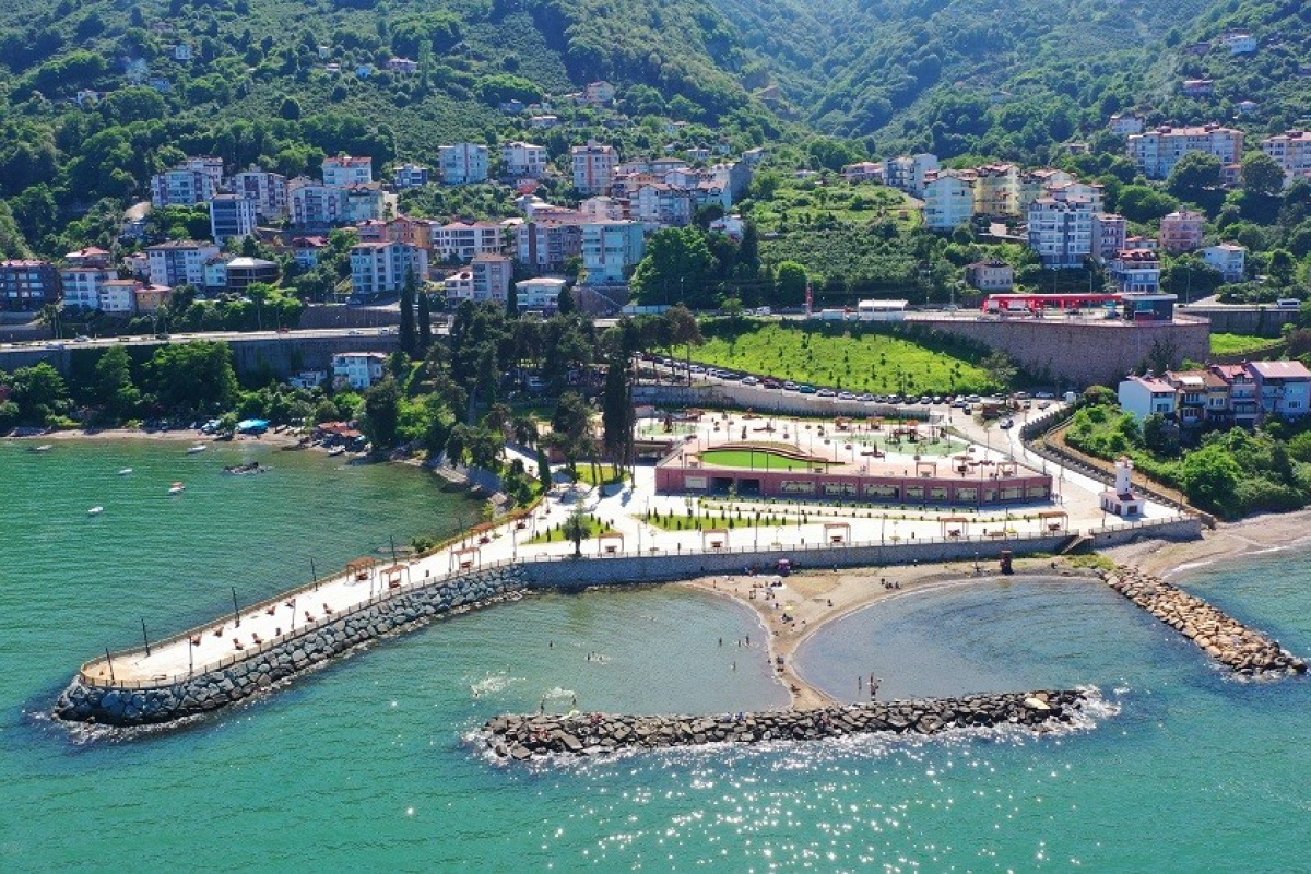 Ordu sahili nefes aldı: Gökdelenlerin yeri park oldu İhlas Haber Ajansı