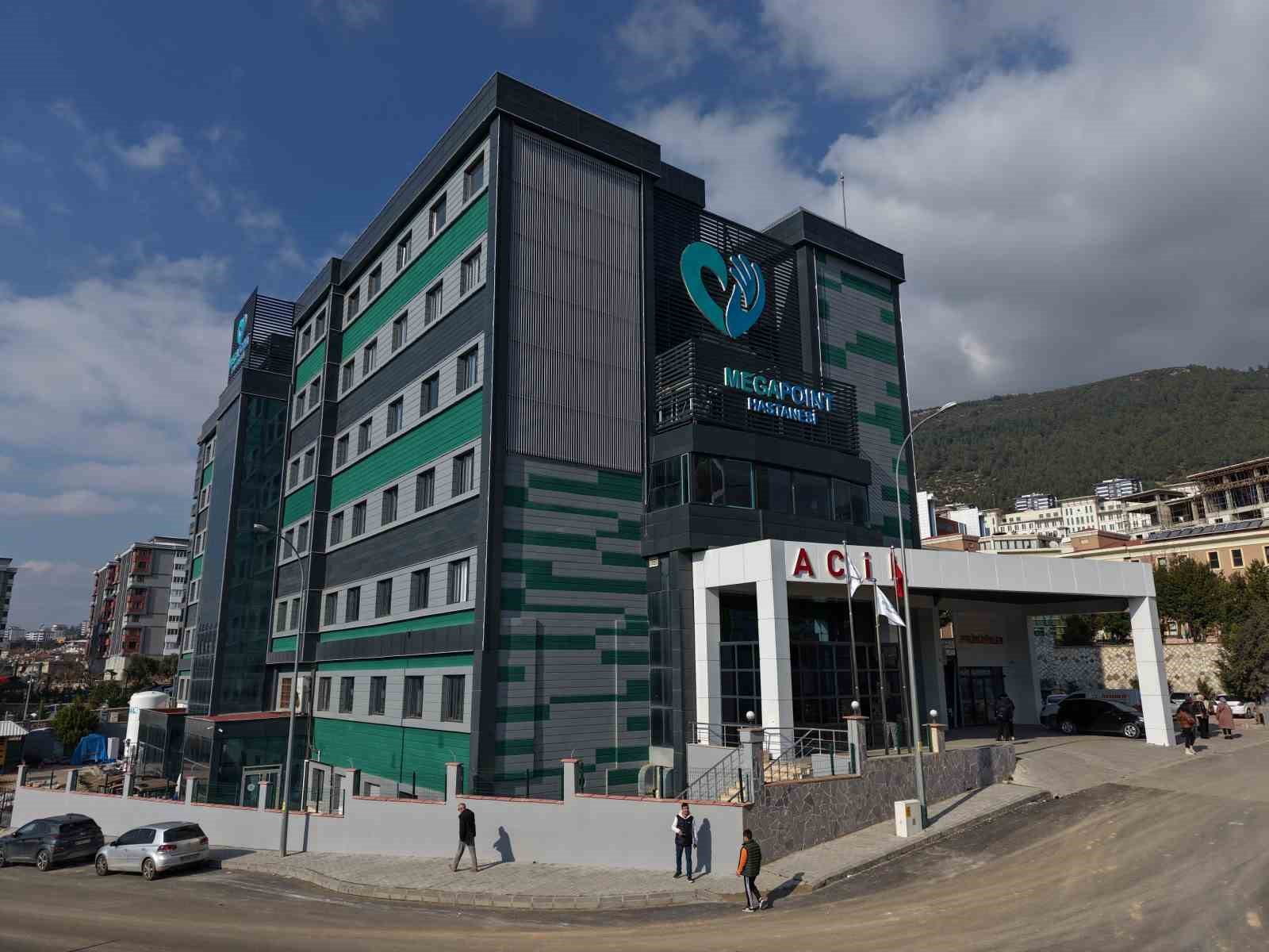 Kahramanmaraş’ta yeni sağlık üssü: Megapoint Hastanesi hasta kabulüne ...